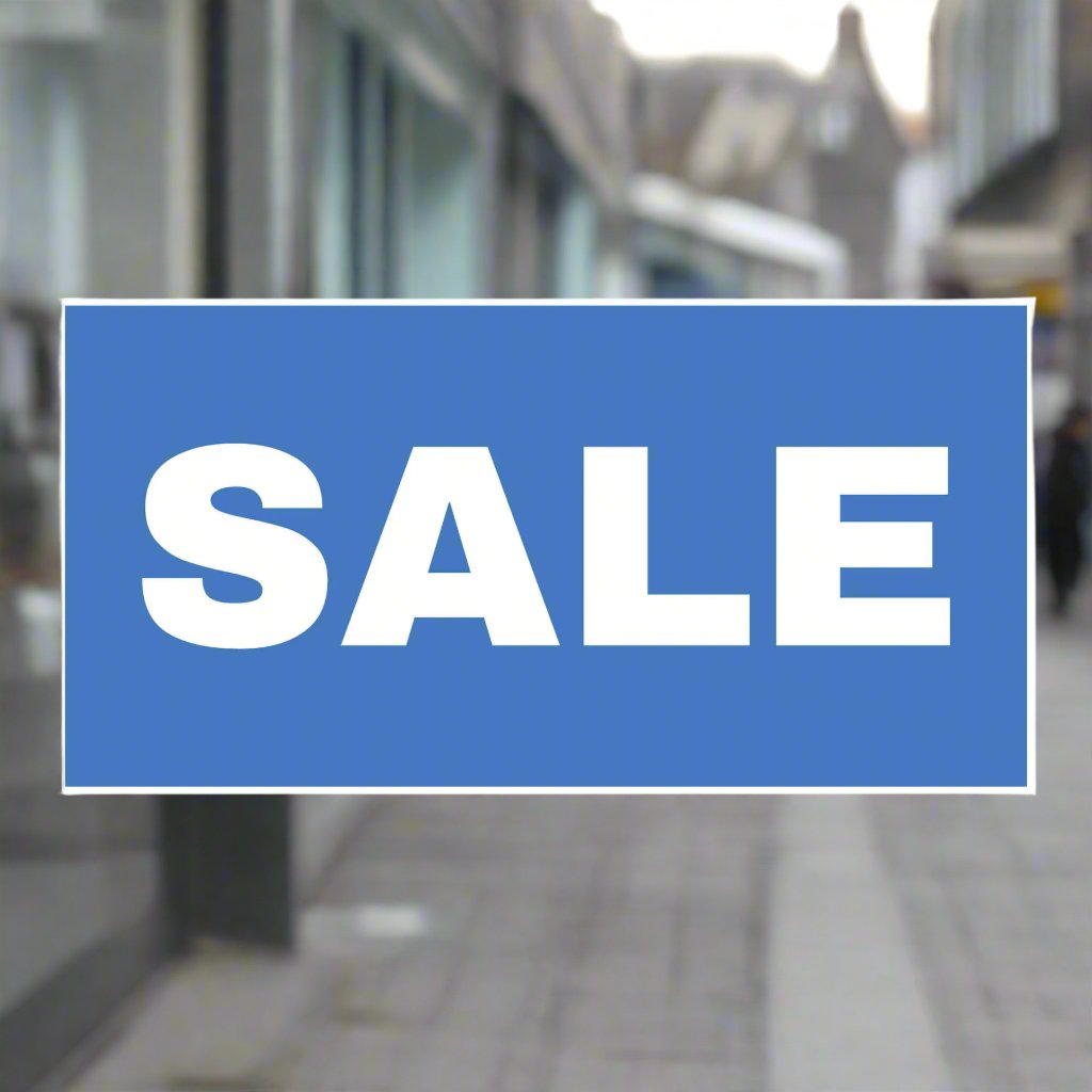 Promotional SALE Window Sticker - Rectangle – All Film Solutions